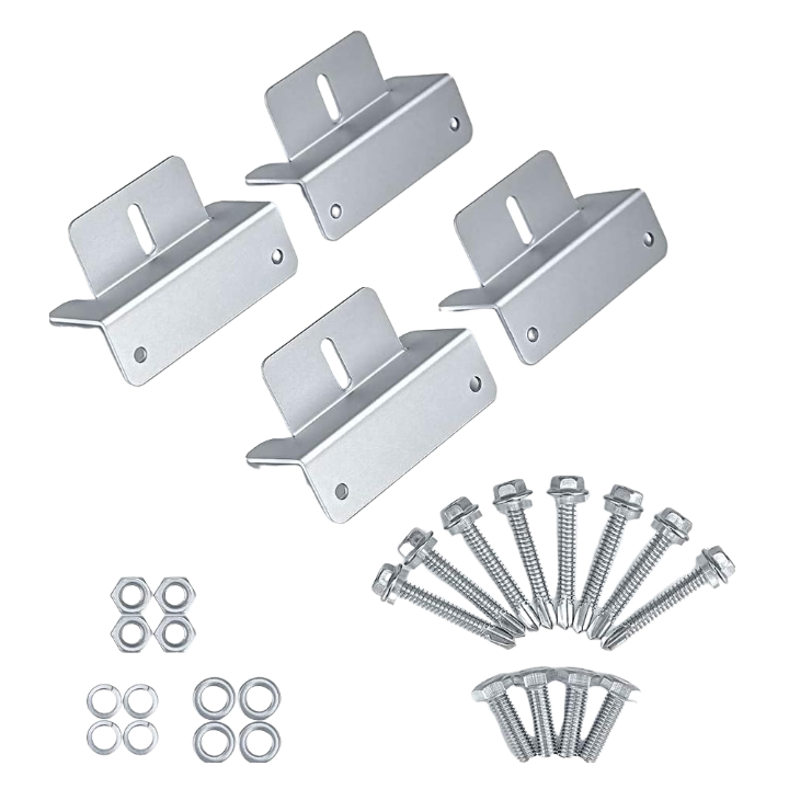 Solar Panel Mounting Z Bracket Mount Kits Supporting – BougeRV Canada