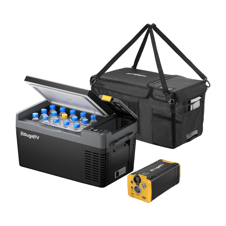 Portable Fridge with 220Wh Power Station Kit – BougeRV Canada